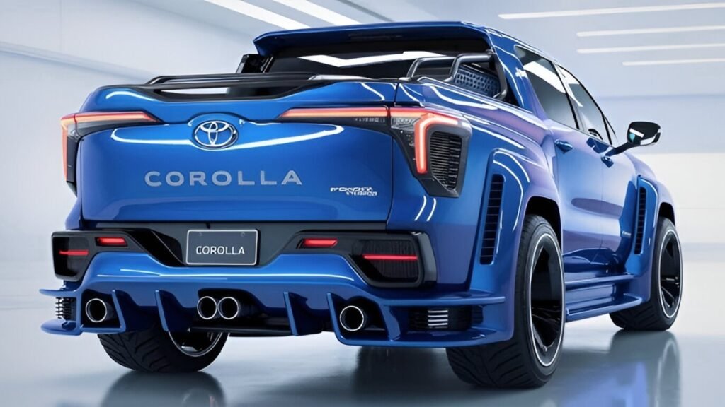 First Look at the 2026 Toyota Corolla Pickup Truck: Compact Size, Big ...